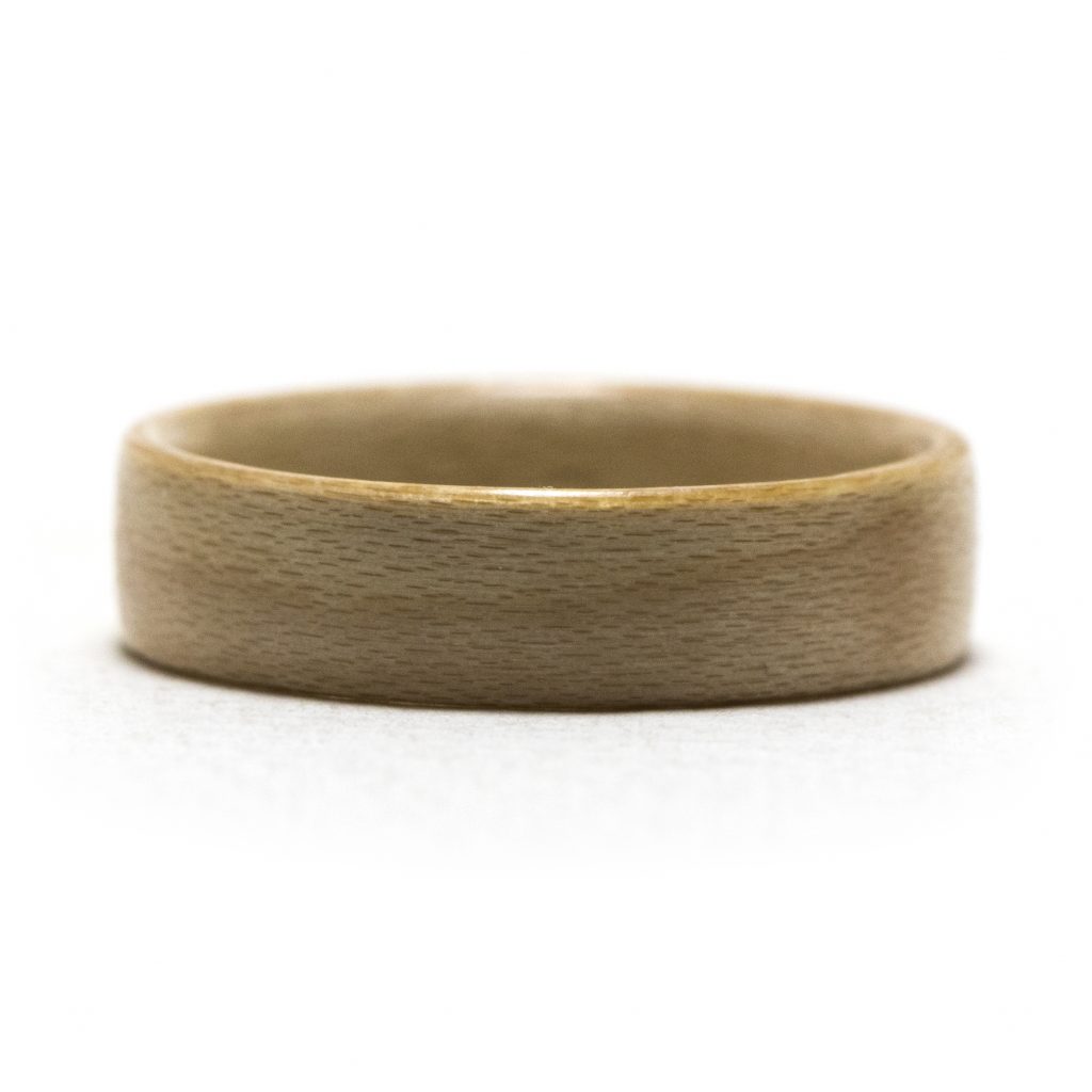 Maple Inner Lined With Ebony Wood Ring - Warren Rings